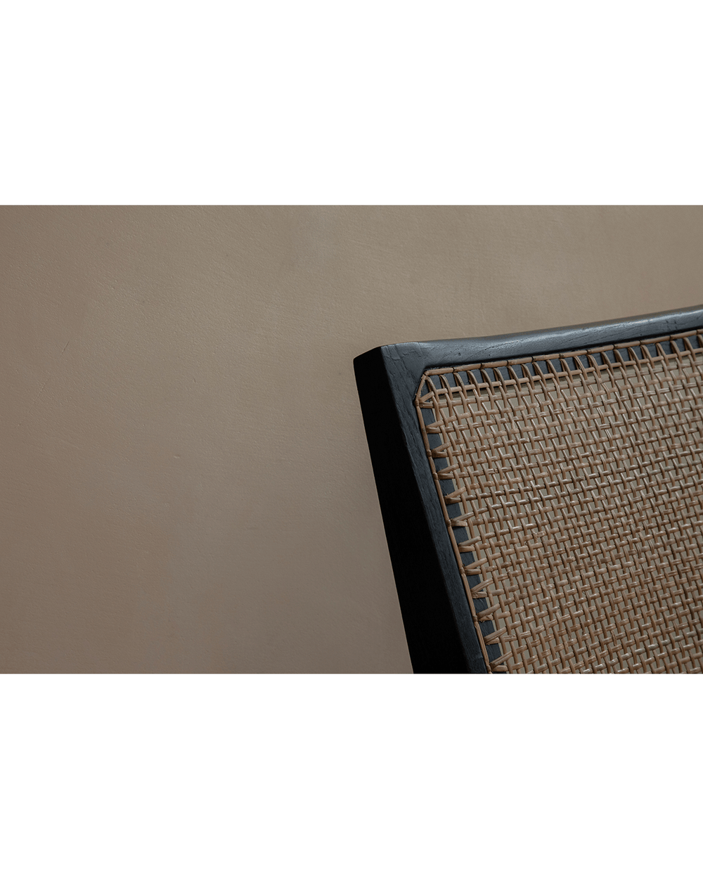 Armless Easy Chair - Vintage Teak & Wicker Design | ZM Home