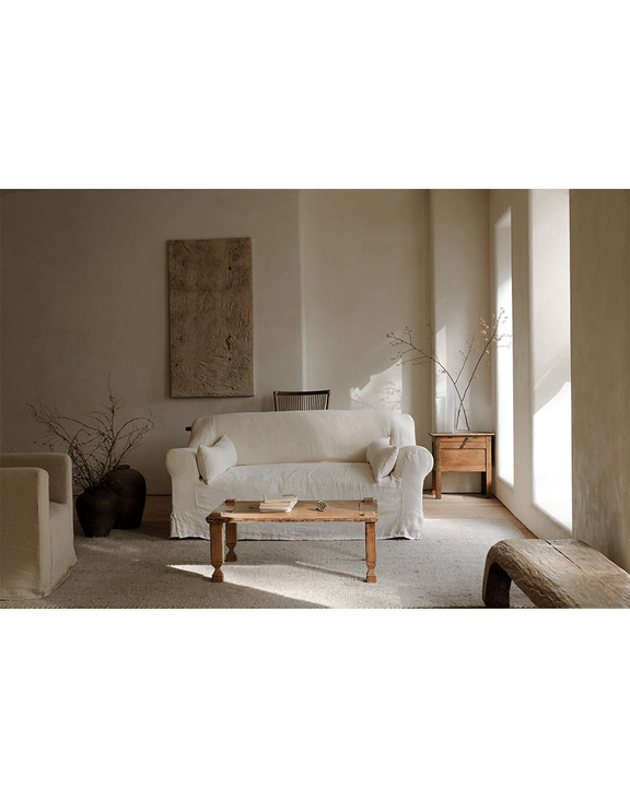 Russell Sofa - Extra Comfort with Removable Linen | ZM Home