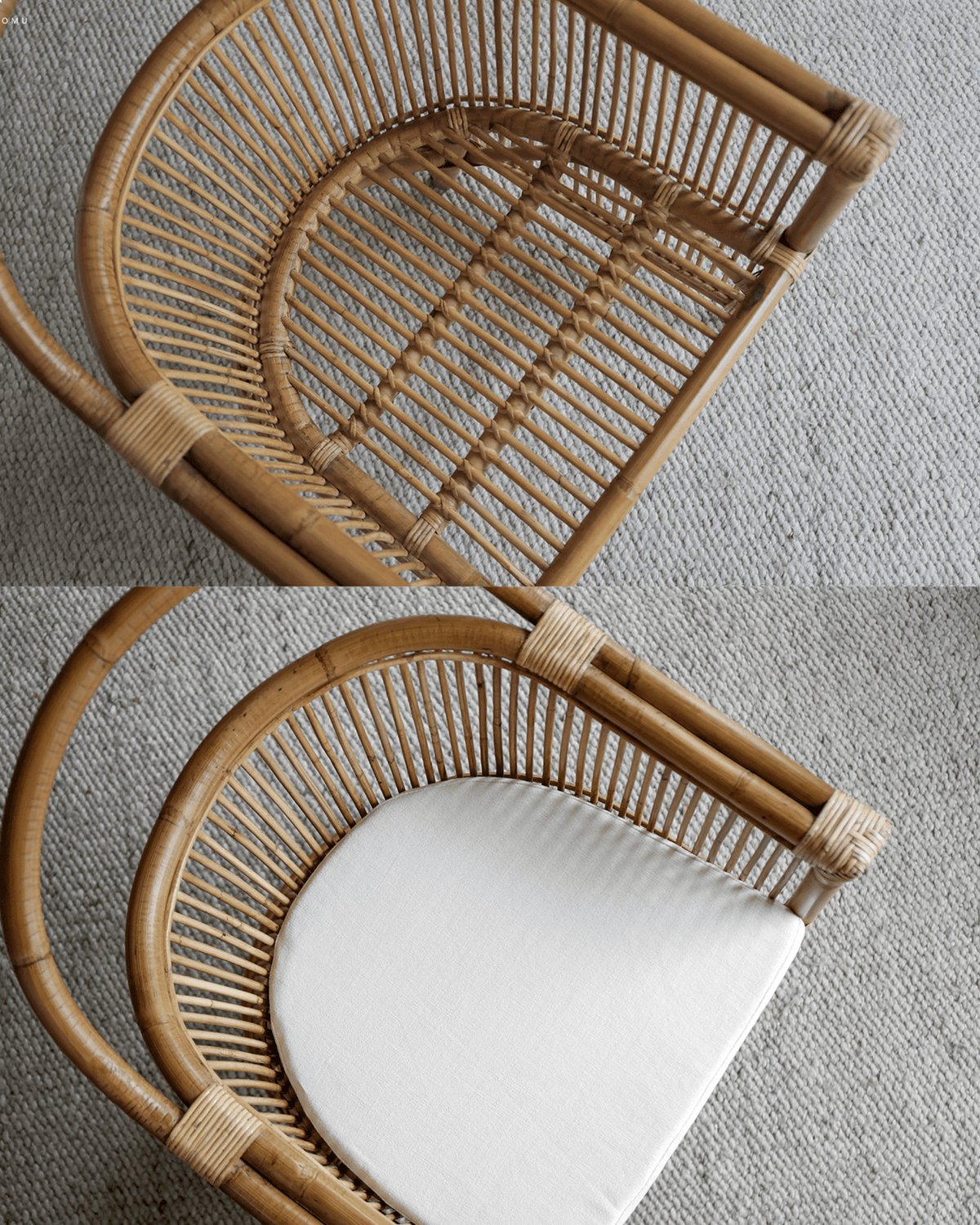 Rattan Cape Chair - Handwoven Comfort & Modern | ZM Home