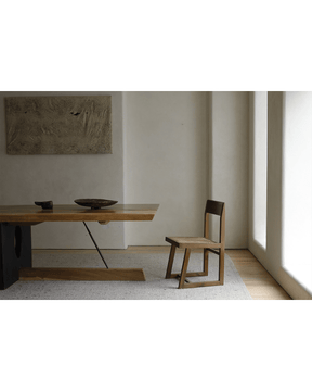 Rattan Box Chair - Handmade & Vintage Comfort- ZM Home