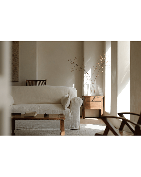 Russell Sofa - Extra Comfort with Removable Linen | ZM Home