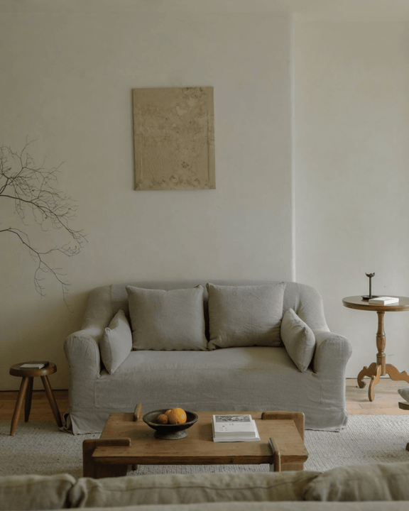 Russell Sofa - Extra Comfort with Removable Linen | ZM Home