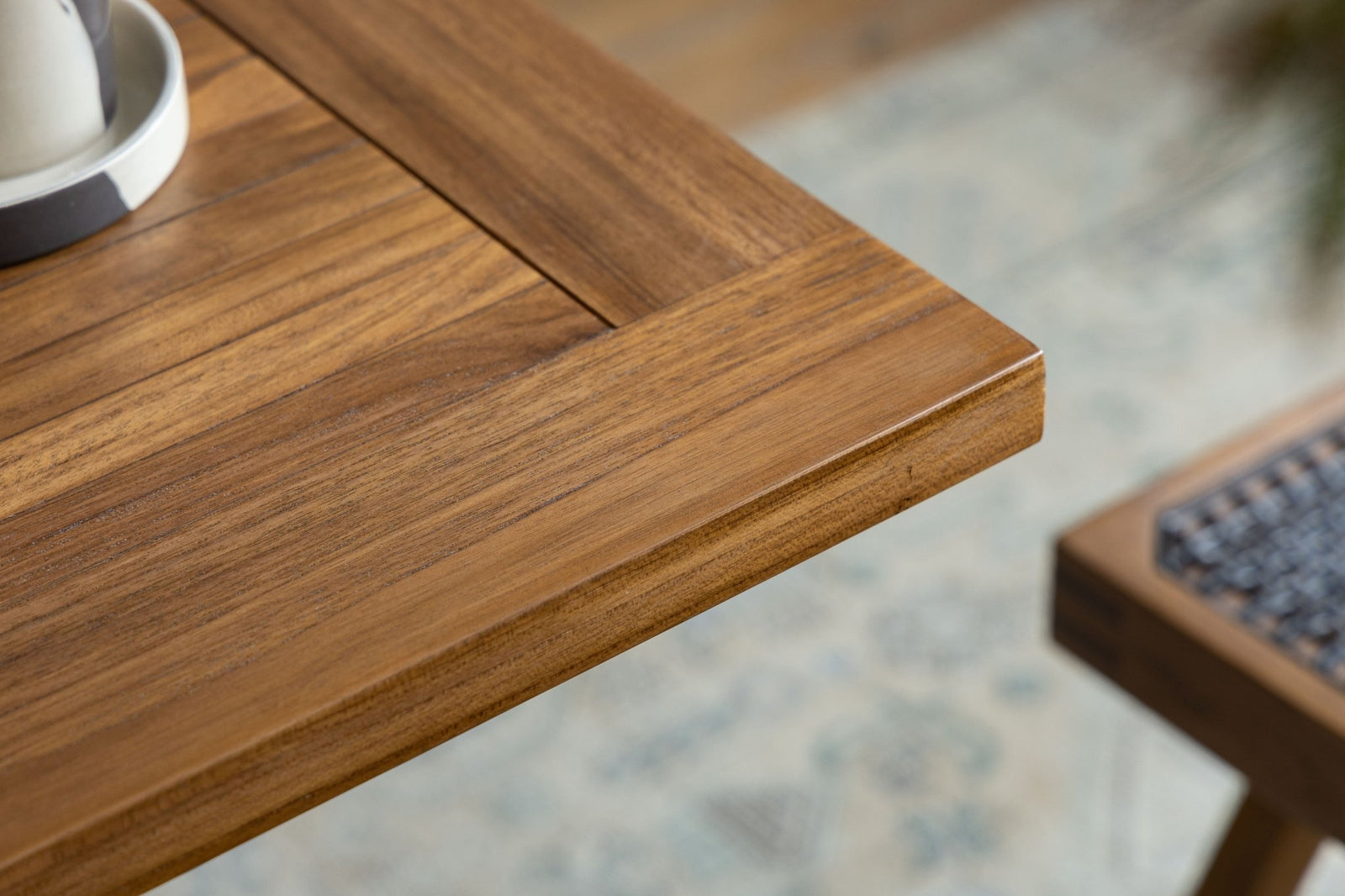 Felix Teak Square Table - Elegant Teak Wood | ZM Home