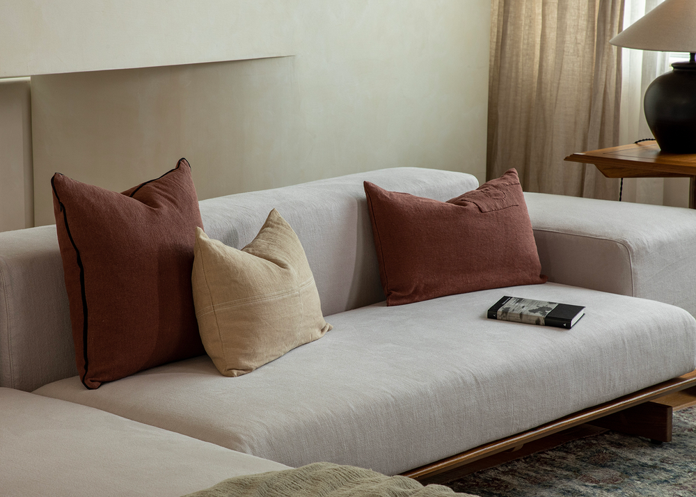 Tatami Linen Modular Sofa | Converts to Daybed - ZM Home